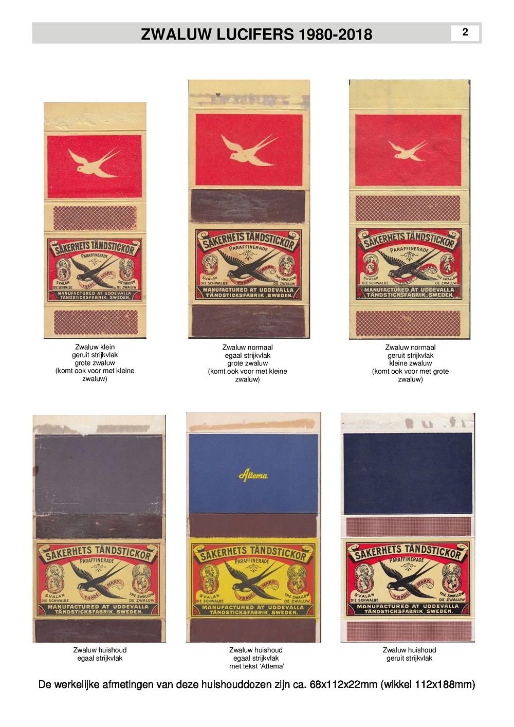 Stichting S & D Groep - ZWALUW 1980-2018 - OP NAAR 125 JAAR ZWALUW ...